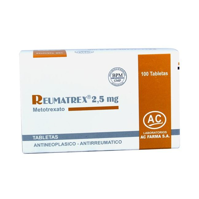 Reumatrex Tabletas 2.5mg — ByS