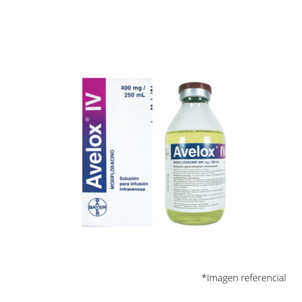 Avelox 400mg Ampollas — ByS