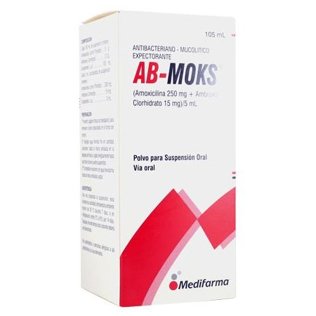 AB-Moks Suspensión 250mg/15mg — ByS
