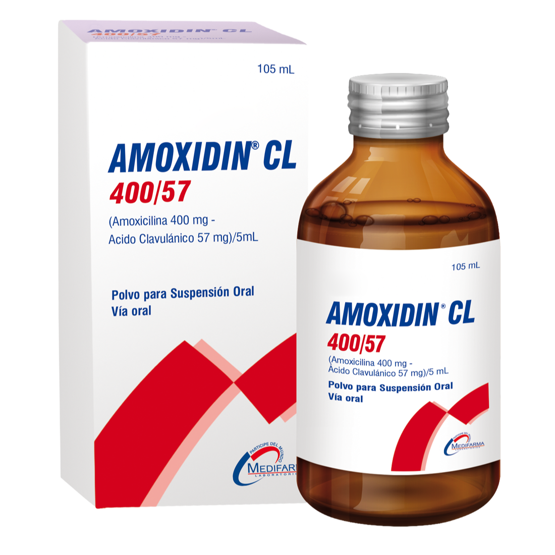 Amoxidin-Cl Suspensión 400/57 — ByS