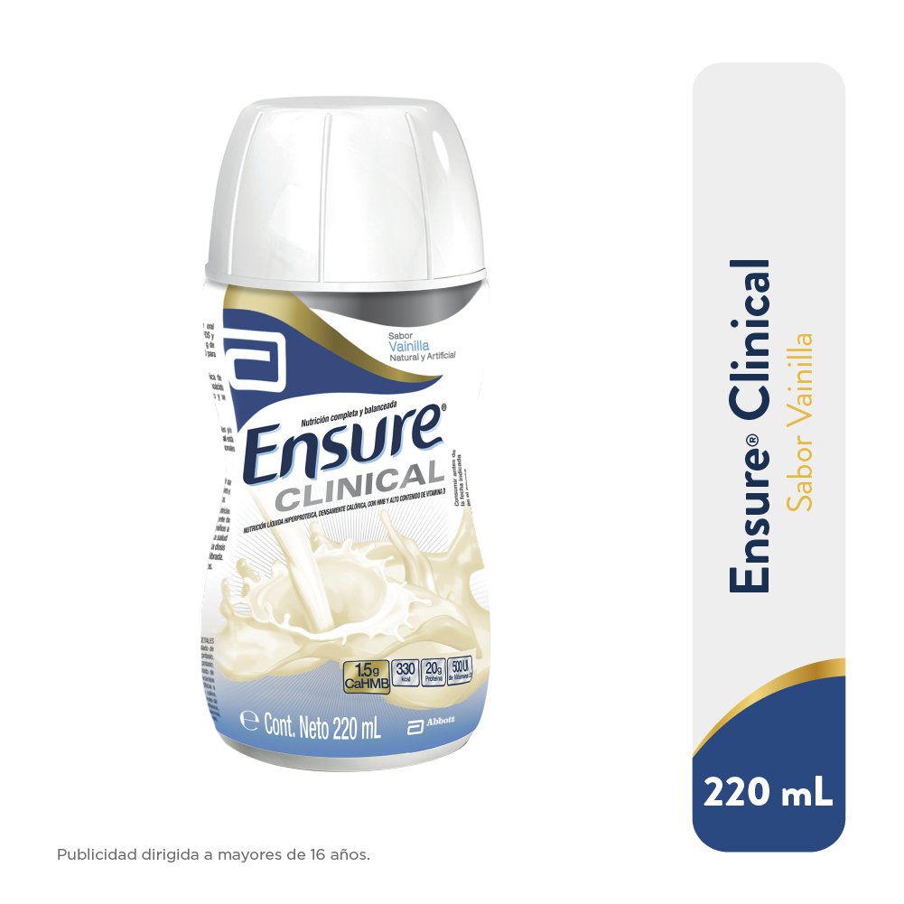 Ensure Clinical Vainilla Botella 220ml — ByS