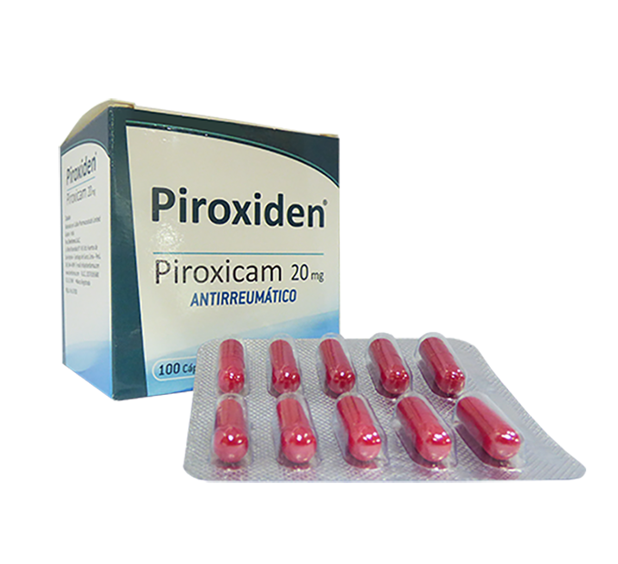 Piroxiden Cápsulas 20 mg — ByS